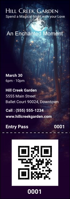 Enchanted Forest Event Ticket